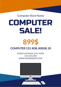 Free Science & Technology Poster/Flyer Designs | DesignCap Poster/Flyer ...